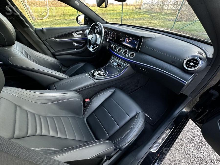 Melns Mercedes-Benz E 300 2019 Tukums, ar dzinēja tilpumu 2.20 L un nobraukumu 220 tūkst. km par 25900 €, foto 10 vietnē AUTOMOTO.COM.LV