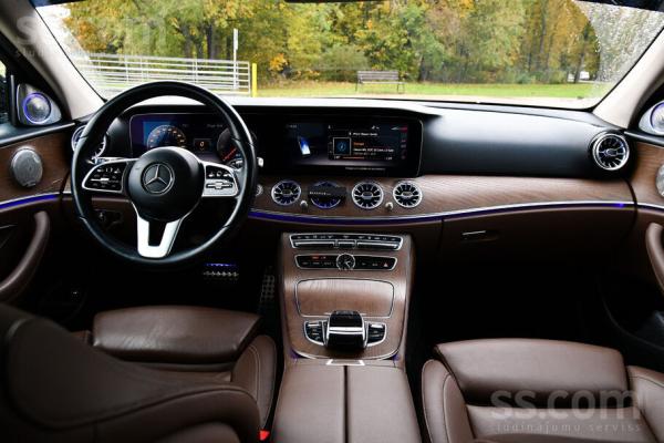 Mercedes-Benz E 300 2019 in Riga on AUTOMOTO.COM.LV Black Mercedes-Benz E 300 2019 in Riga, with an engine capacity of 2.00 L and mileage of 0 thousand km for 23600 €, photo 6 on AUTOMOTO.COM.LV