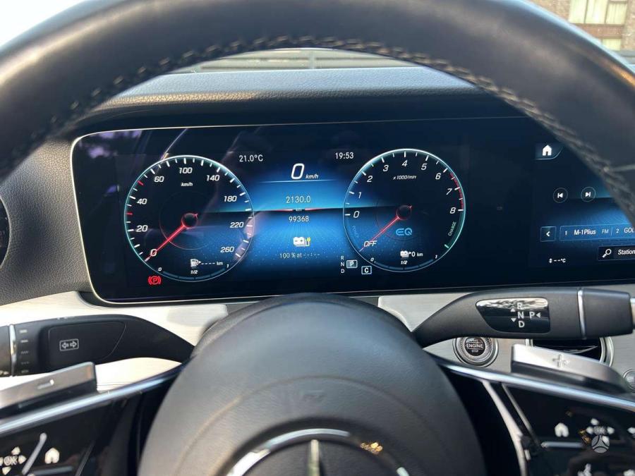 Melns Mercedes-Benz E 300 2021 Palanga, ar dzinēja tilpumu 1.99 L un nobraukumu 100 tūkst. km par 34500 €, foto 16 vietnē AUTOMOTO.COM.LV