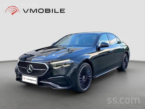 Melns Mercedes-Benz E 300 2025 Rīga, ar dzinēja tilpumu 2.00 L un nobraukumu 25 tūkst. km par 61990 €, foto 1 vietnē AUTOMOTO.COM.LV