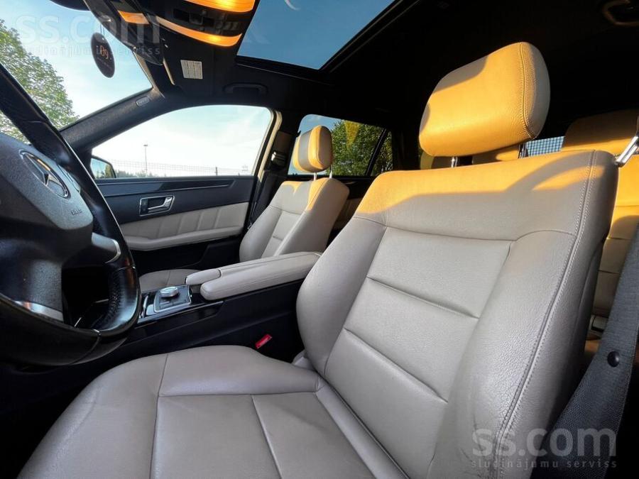 Черный Мерседес Е 300 2010 в Рига, объемом двигателя 3.00 л и пробегом 326 тыс. км за 7400 €, фото 14 на AUTOMOTO.COM.LV