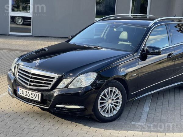 Black Mercedes-Benz E 300 2012 in Jurmala, with an engine capacity of 3.00 L and mileage of 0 thousand km for 6490 €, photo 9 on AUTOMOTO.COM.LV