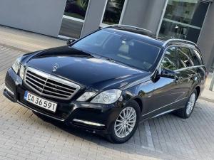 Black Mercedes-Benz E 300 2012 in Jurmala, with an engine capacity of 3.00 L and mileage of 280 thousand km for 6490 €, photo  on AUTOMOTO.COM.LV