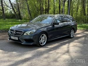 Черный Мерседес Е 300 2013 в Рига, объемом двигателя 2.20 л и пробегом 0 тыс. км за 11300 €, фото  на AUTOMOTO.COM.LV