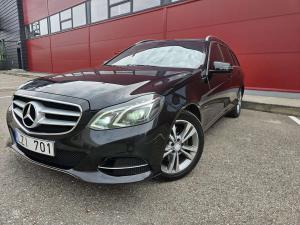 Black Mercedes-Benz E 300 2013 in Kaunas, with an engine capacity of 2.99 L and mileage of 361 thousand km for 7700 €, photo  on AUTOMOTO.COM.LV