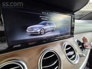 Black Mercedes-Benz E 300 2017 in Riga, with an engine capacity of 3.00 L and mileage of 190 thousand km for 28000 €, photo 10 on AUTOMOTO.COM.LV