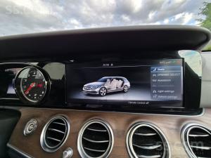 Black Mercedes-Benz E 300 2017 in Riga, with an engine capacity of 3.00 L and mileage of 190 thousand km for 28000 €, photo 14 on AUTOMOTO.COM.LV