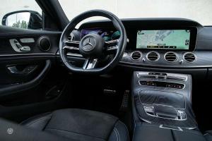 Black Mercedes-Benz E 300 2020 in Marijampole, with an engine capacity of 1.95 L and mileage of 204 thousand km for 23950 €, photo 20 on AUTOMOTO.COM.LV