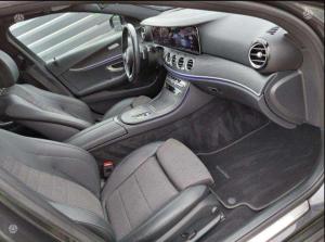Black Mercedes-Benz E 300 2020 in Vilkaviskis, with an engine capacity of 1.95 L and mileage of 221 thousand km for 21800 €, photo 35 on AUTOMOTO.COM.LV