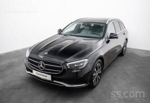 Black Mercedes-Benz E 300 2021 in Tallinn, with an engine capacity of 2.00 L and mileage of 227 thousand km for 21999 €, photo  on AUTOMOTO.COM.LV
