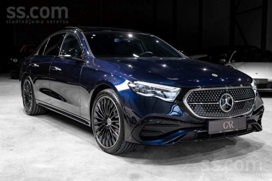 Zils Mercedes-Benz E 300 2024 Rīga, ar dzinēja tilpumu 2.00 L un nobraukumu 27 tūkst. km par 56500 €, foto 4 vietnē AUTOMOTO.COM.LV