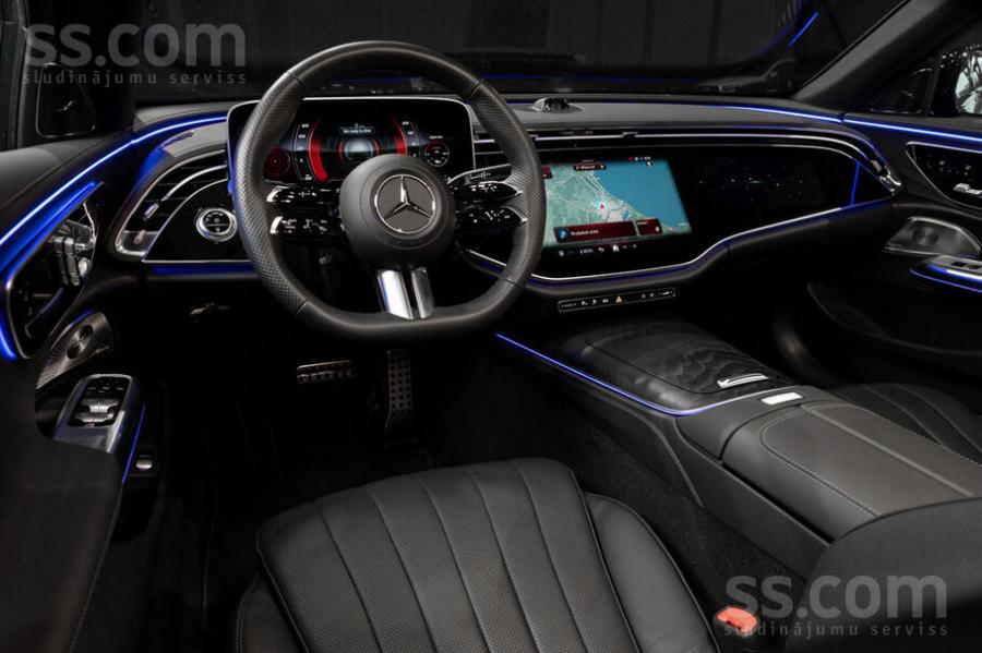 Zils Mercedes-Benz E 300 2024 Rīga, ar dzinēja tilpumu 2.00 L un nobraukumu 27 tūkst. km par 56500 €, foto 10 vietnē AUTOMOTO.COM.LV