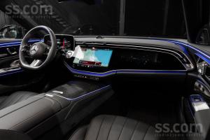 Zils Mercedes-Benz E 300 2024 Rīga, ar dzinēja tilpumu 2.00 L un nobraukumu 27 tūkst. km par 56500 €, foto 12 vietnē AUTOMOTO.COM.LV