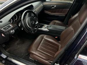 Blue Mercedes-Benz E 300 2013 in Utena, with an engine capacity of 2.99 L and mileage of 270 thousand km for 5150 €, photo 4 on AUTOMOTO.COM.LV