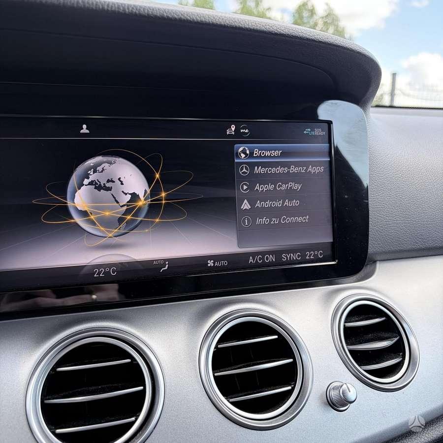 Zils Mercedes-Benz E 300 2019 Viļņa, ar dzinēja tilpumu 1.95 L un nobraukumu 184 tūkst. km par 16490 €, foto 24 vietnē AUTOMOTO.COM.LV