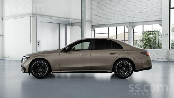 Brown Mercedes-Benz E 300 2026 in Riga, with an engine capacity of 2.00 L and mileage of 10 thousand km for 73900 €, photo 6 on AUTOMOTO.COM.LV