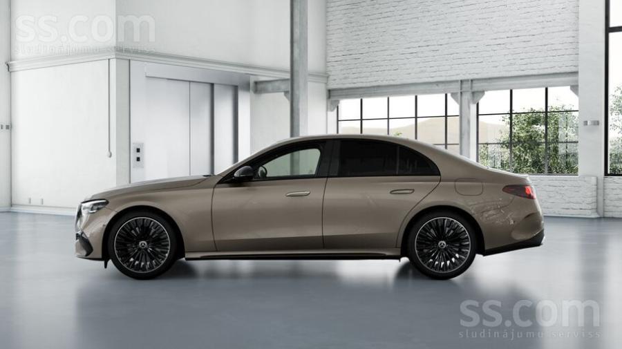 Brown Mercedes-Benz E 300 2026 in Riga, with an engine capacity of 2.00 L and mileage of 10 thousand km for 73900 €, photo 7 on AUTOMOTO.COM.LV