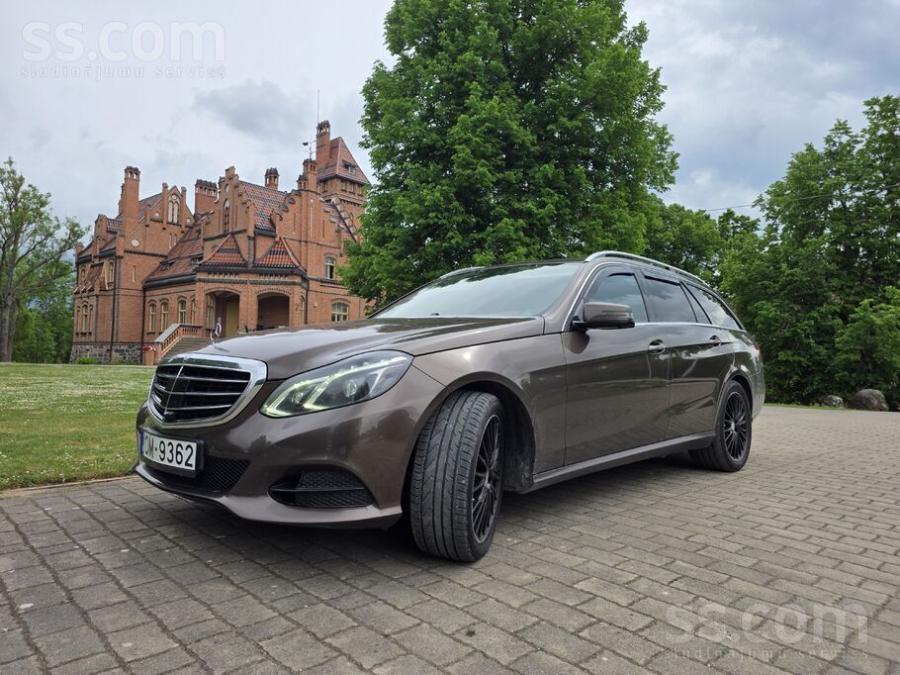Brūns Mercedes-Benz E 300 2013 Bauska, ar dzinēja tilpumu 2.20 L un nobraukumu 315 tūkst. km par 9900 €, foto 1 vietnē AUTOMOTO.COM.LV
