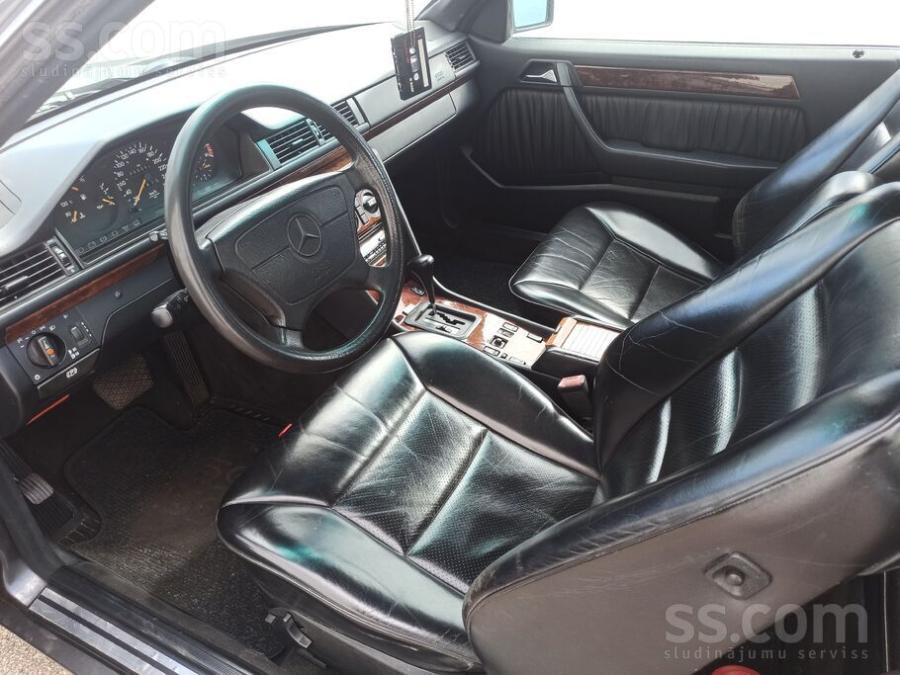 Pelēks Mercedes-Benz E 300 1991 Rīga, ar dzinēja tilpumu 3.00 L un nobraukumu 302 tūkst. km par 7800 €, foto 7 vietnē AUTOMOTO.COM.LV