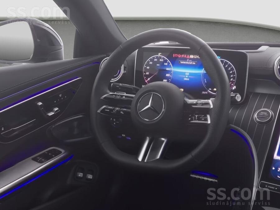 Grey Mercedes-Benz E 300 2025 in Riga, with an engine capacity of 2.00 L and mileage of 19 thousand km for 64990 €, photo 7 on AUTOMOTO.COM.LV