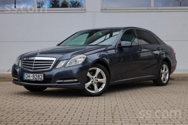 Grey Mercedes-Benz E 300 2010 in Riga, with an engine capacity of 3.00 L and mileage of 280 thousand km for 6995 €, photo 1 on AUTOMOTO.COM.LV