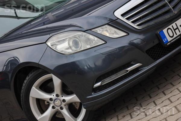Grey Mercedes-Benz E 300 2010 in Riga, with an engine capacity of 3.00 L and mileage of 280 thousand km for 6995 €, photo 5 on AUTOMOTO.COM.LV
