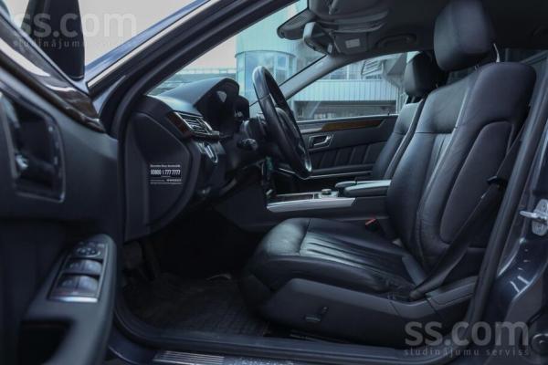 Grey Mercedes-Benz E 300 2010 in Riga, with an engine capacity of 3.00 L and mileage of 280 thousand km for 6995 €, photo 10 on AUTOMOTO.COM.LV