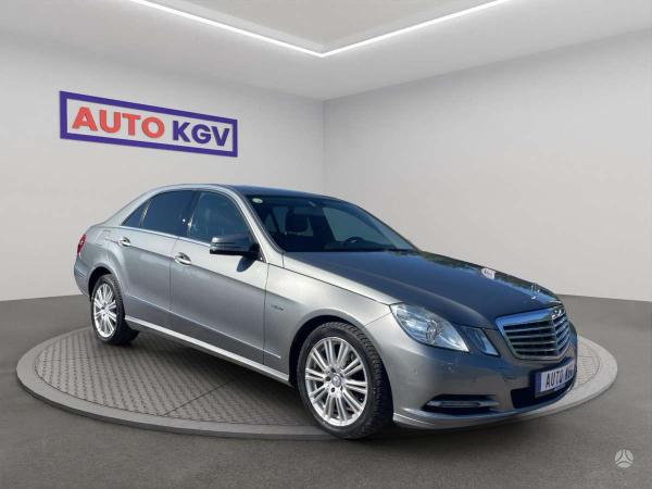 Grey Mercedes-Benz E 300 2011 in Vilnius, with an engine capacity of 3.00 L and mileage of 385 thousand km for 6999 €, photo 7 on AUTOMOTO.COM.LV