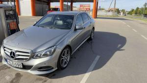 Grey Mercedes-Benz E 300 2014 in Mazeikiai, with an engine capacity of 2.99 L and mileage of 287 thousand km for 13100 €, photo  on AUTOMOTO.COM.LV