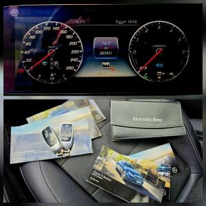Grey Mercedes-Benz E 300 2019 in Taurage, with an engine capacity of 1.95 L and mileage of 284 thousand km for 19900 €, photo 26 on AUTOMOTO.COM.LV