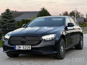 Grey Mercedes-Benz E 300 2022 in Valka, with an engine capacity of 2.00 L and mileage of 187 thousand km for 26690 €, photo 3 on AUTOMOTO.COM.LV