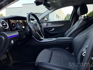 Grey Mercedes-Benz E 300 2022 in Valka, with an engine capacity of 2.00 L and mileage of 187 thousand km for 26690 €, photo 12 on AUTOMOTO.COM.LV
