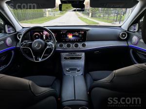 Grey Mercedes-Benz E 300 2022 in Valka, with an engine capacity of 2.00 L and mileage of 187 thousand km for 26690 €, photo 13 on AUTOMOTO.COM.LV