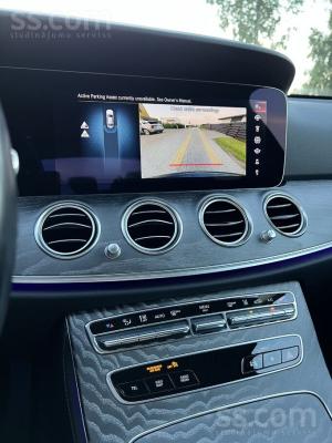 Grey Mercedes-Benz E 300 2022 in Valka, with an engine capacity of 2.00 L and mileage of 187 thousand km for 26690 €, photo 18 on AUTOMOTO.COM.LV