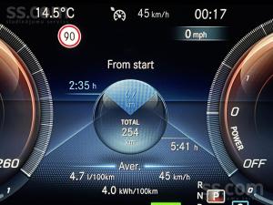 Grey Mercedes-Benz E 300 2022 in Valka, with an engine capacity of 2.00 L and mileage of 187 thousand km for 26690 €, photo 21 on AUTOMOTO.COM.LV