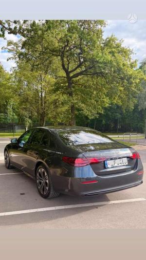 Grey Mercedes-Benz E 300 2025 in Kaunas, with an engine capacity of 2.00 L and mileage of 3 thousand km for 59230 €, photo  on AUTOMOTO.COM.LV