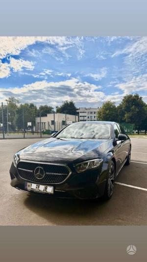 Grey Mercedes-Benz E 300 2025 in Kaunas, with an engine capacity of 2.00 L and mileage of 3 thousand km for 59230 €, photo 6 on AUTOMOTO.COM.LV