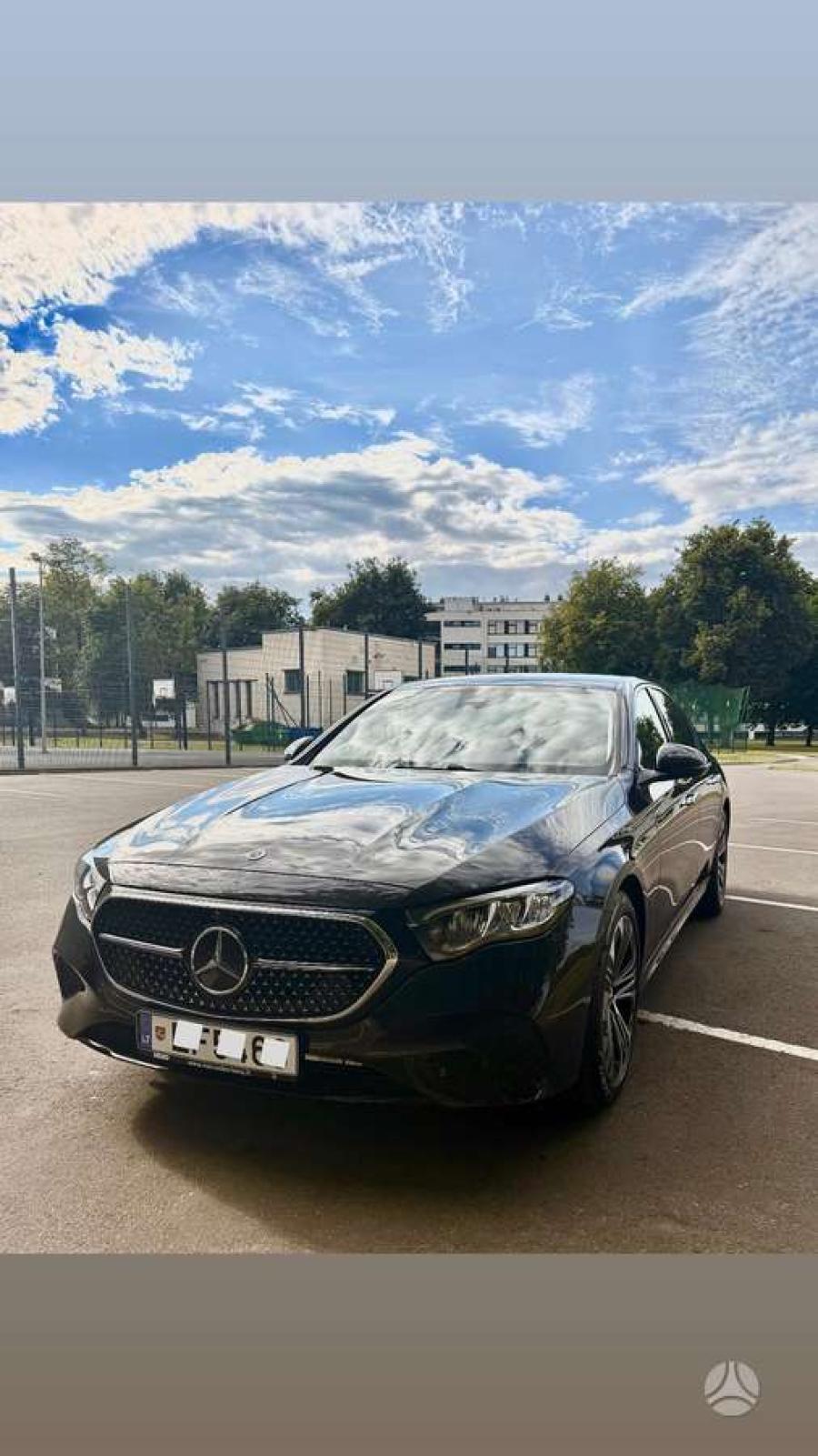 Grey Mercedes-Benz E 300 2025 in Kaunas, with an engine capacity of 2.00 L and mileage of 3 thousand km for 59230 €, photo 6 on AUTOMOTO.COM.LV