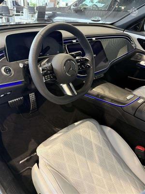 Grey Mercedes-Benz E 300 2025 in Kaunas, with an engine capacity of 2.00 L and mileage of 0 thousand km for 84900 €, photo 8 on AUTOMOTO.COM.LV