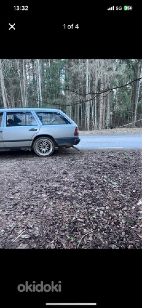 Grey Mercedes-Benz E 300 1988 in Tallinn, with an engine capacity of 3.00 L and mileage of 0 thousand km for 2000 €, photo 4 on AUTOMOTO.COM.LV