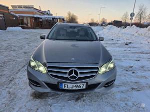 Grey Mercedes-Benz E 300 2014 in Kretinga, with an engine capacity of 2.10 L and mileage of 224 thousand km for 6300 €, photo 8 on AUTOMOTO.COM.LV