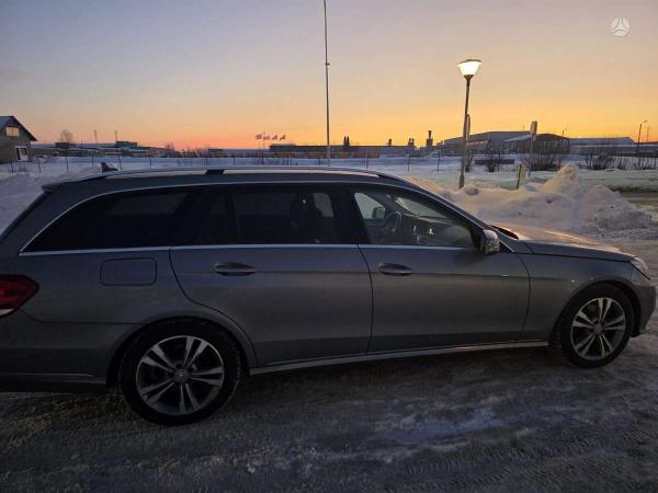Grey Mercedes-Benz E 300 2014 in Kretinga, with an engine capacity of 2.10 L and mileage of 221 thousand km for 5800 €, photo 7 on AUTOMOTO.COM.LV