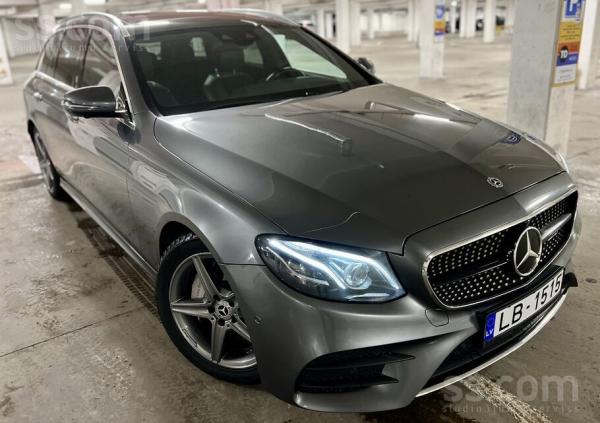 Pelēks Mercedes-Benz E 300 2018 Liepāja, ar dzinēja tilpumu 2.00 L un nobraukumu 238 tūkst. km par 23450 €, foto 2 vietnē AUTOMOTO.COM.LV