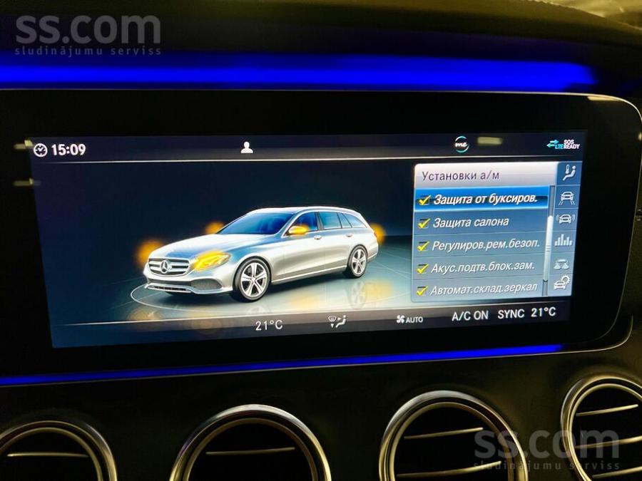 Серый Мерседес Е 300 2018 в Лиепая, объемом двигателя 2.00 л и пробегом 238 тыс. км за 23450 €, фото 29 на AUTOMOTO.COM.LV