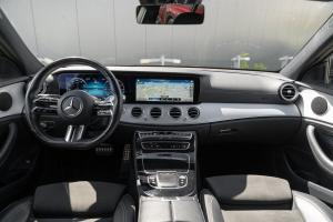 Grey Mercedes-Benz E 300 2021 in Vilnius, with an engine capacity of 2.00 L and mileage of 142 thousand km for 24750 €, photo 25 on AUTOMOTO.COM.LV