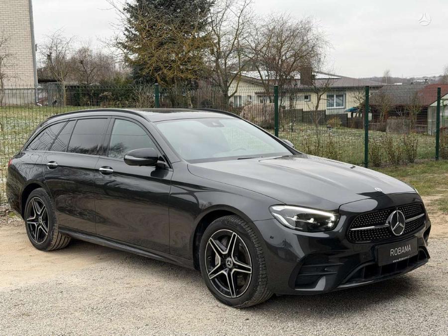 Pelēks Mercedes-Benz E 300 2022 Šauļi, ar dzinēja tilpumu 1.95 L un nobraukumu 175 tūkst. km par 30800 €, foto 1 vietnē AUTOMOTO.COM.LV