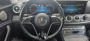 Grey Mercedes-Benz E 300 2022 in Vilnius, with an engine capacity of 2.00 L and mileage of 162 thousand km for 35555 €, photo 19 on AUTOMOTO.COM.LV