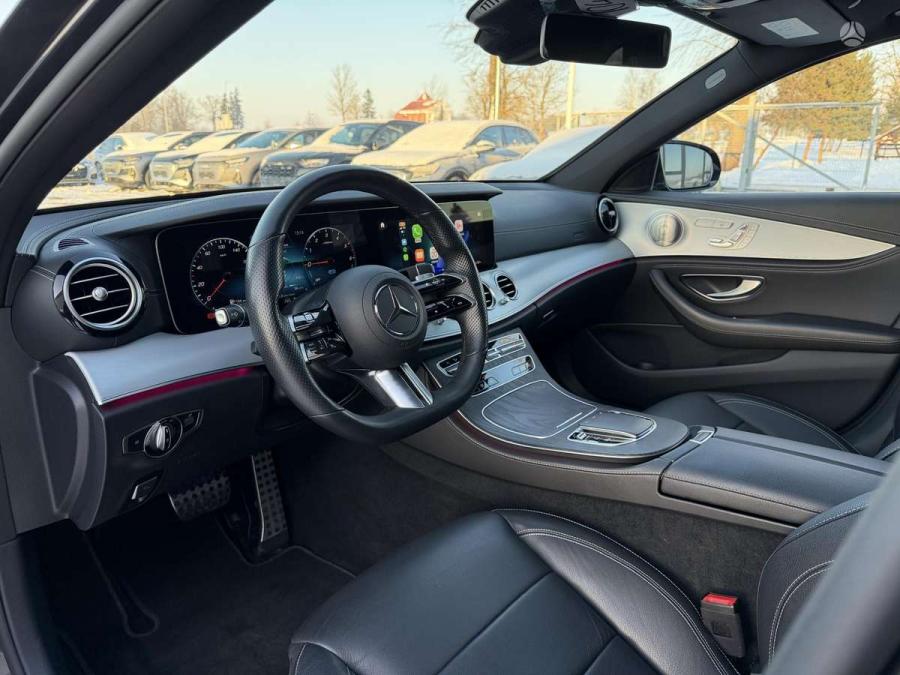 Pelēks Mercedes-Benz E 300 2023 Šauļi, ar dzinēja tilpumu 1.95 L un nobraukumu 174 tūkst. km par 29990 €, foto 13 vietnē AUTOMOTO.COM.LV