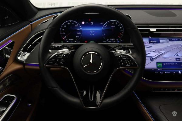 Pelēks Mercedes-Benz E 300 2025 Viļņa, ar dzinēja tilpumu 1.99 L un nobraukumu 11 tūkst. km par 80900 €, foto 11 vietnē AUTOMOTO.COM.LV