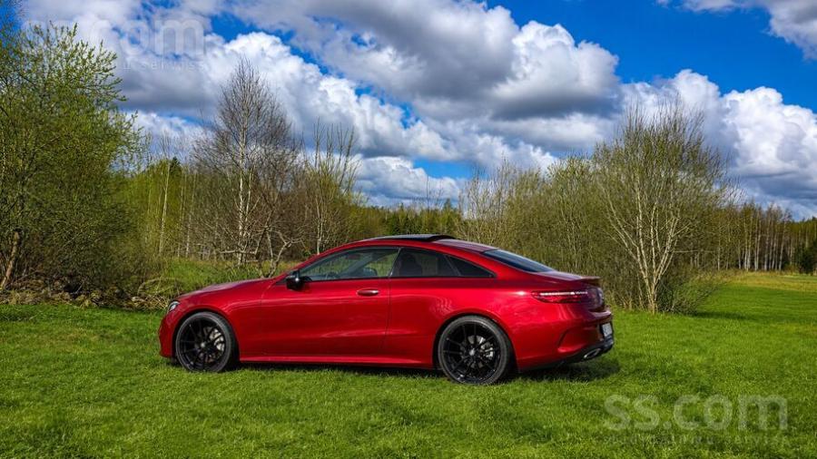 Sarkans Mercedes-Benz E 300 2018 Ogre, ar dzinēja tilpumu 2.00 L un nobraukumu 158 tūkst. km par 34900 €, foto 4 vietnē AUTOMOTO.COM.LV